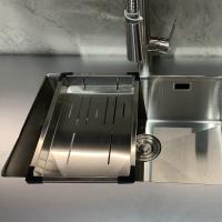 China 304  Stainless Steel Hotel Furniture Integral Hotel Kitchen Cabinets for sale