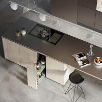 China Back Restaurant Kitchen Cabinets Modern Hotel Integrated Kitchen Unit for sale