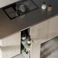 China Back Restaurant Kitchen Cabinets Modern Hotel Integrated Kitchen Unit for sale