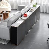 China Modern Modern Light Wood Sideboard Hotel Luxury Sideboard Buffet for sale