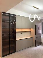 China Integrated Wall Embedded Refrigerator Cabinet  office sideboard cabinet for sale