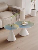 China Marble Custom Coffee Table Iron Luxury Creative Table For Home Office for sale