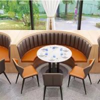 China Cassette Hotel Restaurant Furniture Sofa Modern Contemporary Banquette Seating for sale
