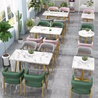 China Leather Hotel Restaurant Furniture Marble Art  Modern Booth Seating for sale