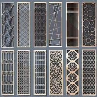 China Folding Stainless Steel Hotel Furniture Mobile Screen Partition Modern for sale