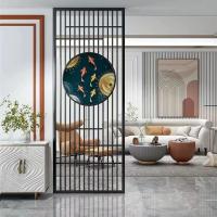 China Folding Stainless Steel Hotel Furniture Mobile Screen Partition Modern for sale
