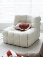 China Classic Fashionable Waffle Fabric Sofa Hotel Retro Snuggle Chair for sale