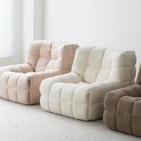 China Classic Fashionable Waffle Fabric Sofa Hotel Retro Snuggle Chair for sale