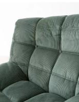 China Classic Fashionable Waffle Fabric Sofa Hotel Retro Snuggle Chair for sale
