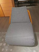 China Modern Lattice Hotel Room Sofa Single Light Luxury Solid Wood Sofa for sale