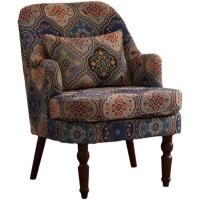 China Luxury Retro Ringer Solid Wood Chair Hotel Bedroom Living Room for sale