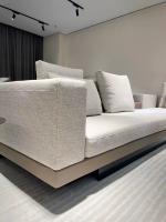 China Italian Minimalist Luxury Hotel Furniture Corner Living Room Large Sofa for sale