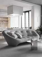 China Luxury Modern Curved Sofa Italian Modern Hotel Furniture Home for sale