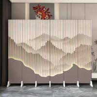 China Stainless Steel Screen Partition Wall Titanium Metal Hollowed Out Room Divider Screen for sale