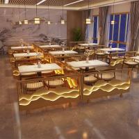 China Luxury Modern Stainless Steel Hotel Furniture Empty Screen Hotel Room Divider Partition for sale