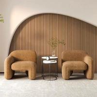China Art Creative Hotel Lobby Furniture Lounge Area Sofa Chair Sets for sale