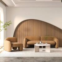 China Art Creative Hotel Lobby Furniture Lounge Area Sofa Chair Sets for sale
