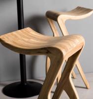 China Modern Hotel Coffee Table Coffee Chair Solid Wood High Stool for sale