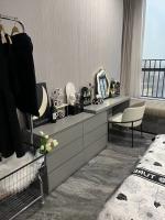 China Rock Plate Modern Makeup Table Luxury Dressing Table With Drawers Hotel Bedroom for sale