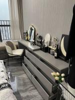 China Rock Plate Modern Makeup Table Luxury Dressing Table With Drawers Hotel Bedroom for sale