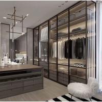 China Modern Stainless Steel Hotel Room Cabinets Custom Integrated Molding Hotel Room for sale