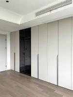 China Door Invisible Oak Handle Hotel Modern White Cabinet for sale
