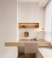 China Luxury Wardrobe Hotel Room Cabinets Bedroom Dressing  Cabinet Integrated for sale