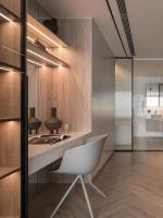 China Luxury Wardrobe Hotel Room Cabinets Bedroom Dressing  Cabinet Integrated for sale