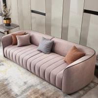 China Piano Key Hotel Room Sofa Modern  Flannelette Sofa for sale
