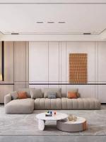 China Piano Key Hotel Room Sofa Modern  Flannelette Sofa for sale