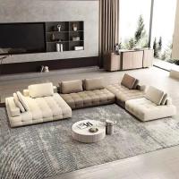 China Keyboard linen slipcovered sofa Hotel Lobby waiting area sofa for sale