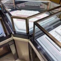 China Anti Rust Luxury Display Cabinets Hardware Mall High End Display Cabinets for sale