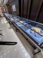 China Anti Rust Luxury Display Cabinets Hardware Mall High End Display Cabinets for sale