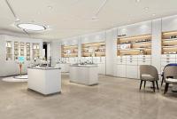 China Fashion Anti Rust Luxury Display Cabinets Hardware Showcase Cosmetic Display Cases Shopping Mall for sale