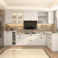 China 18mm Countertops Hotel Kitchen Cabinets Overall Quartz Stone for sale