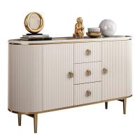 China Rock Plate Modern Luxury Sideboard Cabinets Multifunctional Metal Locker Storage Custom for sale