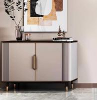 China Luxury Dining Side Cabinet Cupboard Restaurant Stainless Steel Sideboard Furniture for sale