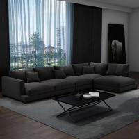 China Practical Sectional Fabric Custom Sofa Bed  L Shaped for sale