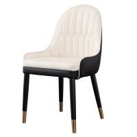China Custom Leather Solo Sofa Chair Four Feet Hotel Restaurant for sale