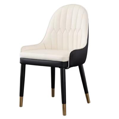 China Custom Leather Solo Sofa Chair Four Feet Hotel Restaurant for sale