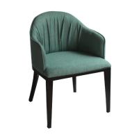 China Custom Leather Solo Sofa Chair Four Feet Hotel Restaurant for sale