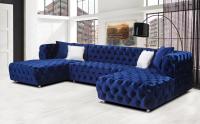 China Plywood Commercial Hotel Lobby Furniture Sectional Velvet Sofa Sets for sale