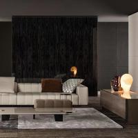 China Modern Hotel Lobby Furniture Module Large Flat Floor Piano Wedge Sofa for sale
