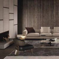 China Modern Hotel Lobby Furniture Module Large Flat Floor Piano Wedge Sofa for sale