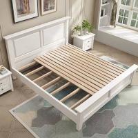 China White Blue Modern Hotel Bedroom Furniture Custom King Size Beds for sale
