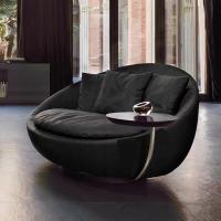 China ODM OEM Villa Home Hotel Rotating Sofa Chair With Tray for sale