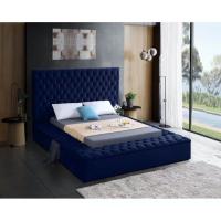 China Modern Leather Luxury Bed Master Hotel Bedroom Double Bed 1.8 Bedroom King Bed for sale