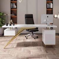 China Modern Luxury Hotel Bedroom Desk Supreme White Rock Plate for sale
