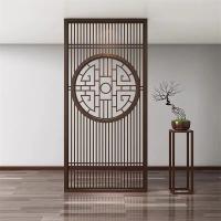 China Screen Stainless Steel Hotel Furniture Frosted Decorative Room Partition for sale
