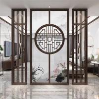 China Screen Stainless Steel Hotel Furniture Frosted Decorative Room Partition for sale